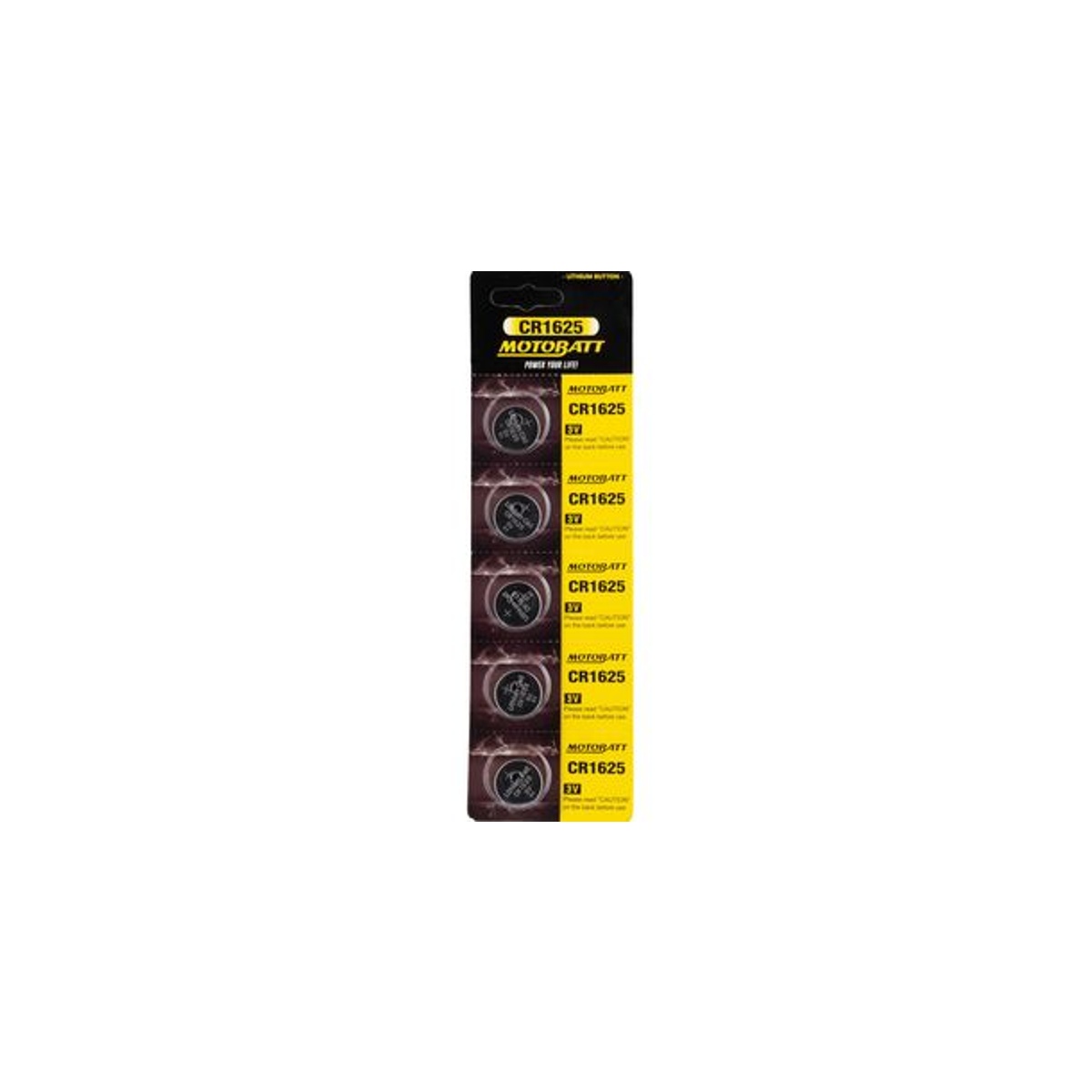 Motobatt CR1625 3.0V Lithium Batteri 5-pack – Stomberg