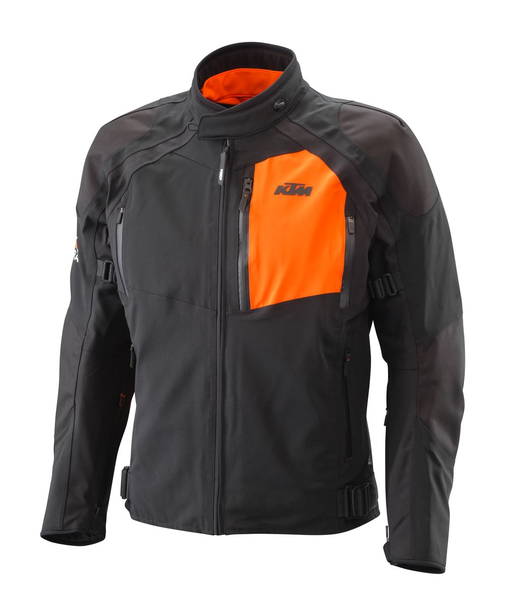 KTM Allvädersjacka Apex V3 Svart/Orange – Stomberg